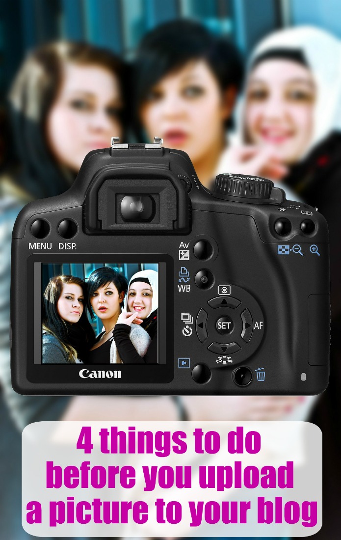 Things bloggers should do before uploading an image